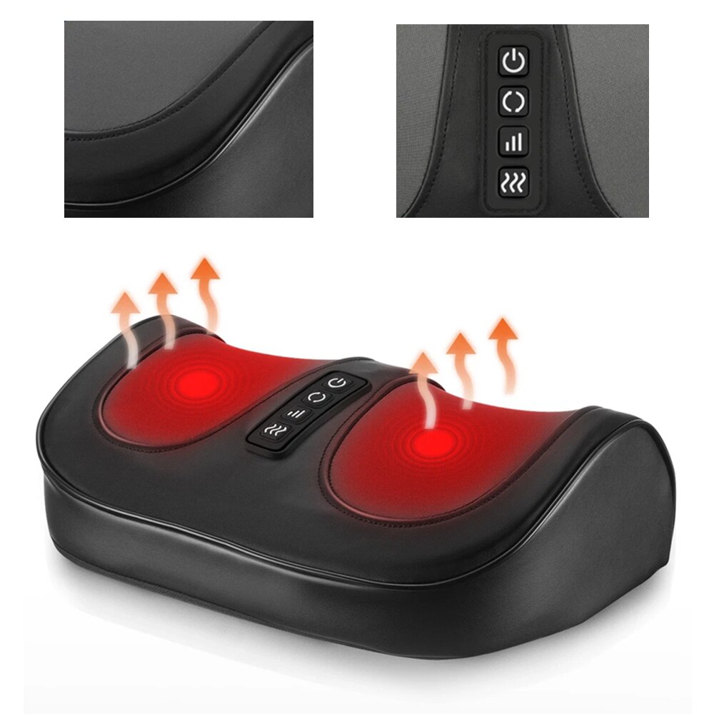 Shiatsu lábmasszírozó hővel, láb- és vádlimasszázs, mélytalpi fasciitis ...