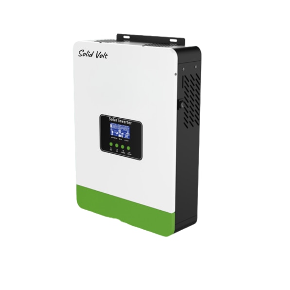 Invertor hibrid SOLID VOLT 3KW sinus pur 24V cu regulator MPPT ...