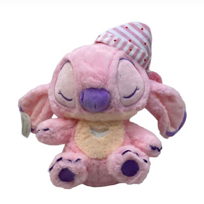 Jucărie interactivă Lilo&Stitch roz, VICTINY, cu sunete și lumini ...