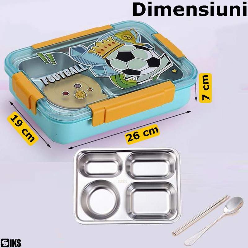 Caserola Termica SIKS Pentru Copii, Pentru Pachet Scoala, Gradinita ...