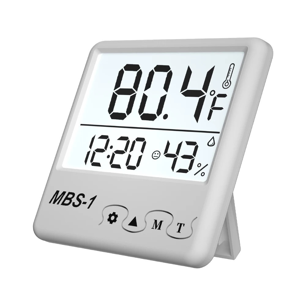 Termometru digital Higrometru cu ecran LCD, interval de temperatură -10 ...