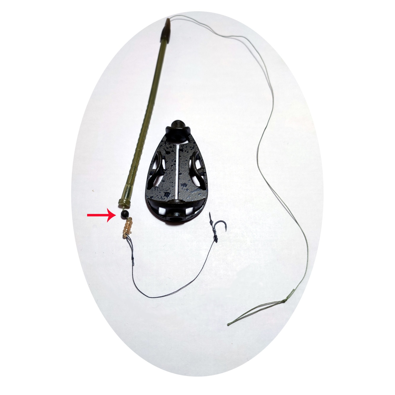 Montură Method Feeder Long Cast, 60 g, XL, carlig nr 12, culisant - eMAG.ro