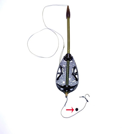 Montură Method Feeder Long Cast, 60 g, XL, carlig nr 12, culisant - eMAG.ro