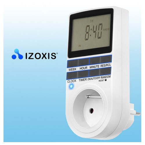 Priza programabila digitala, timer saptamanal, ecran LCD, 3680 W ...
