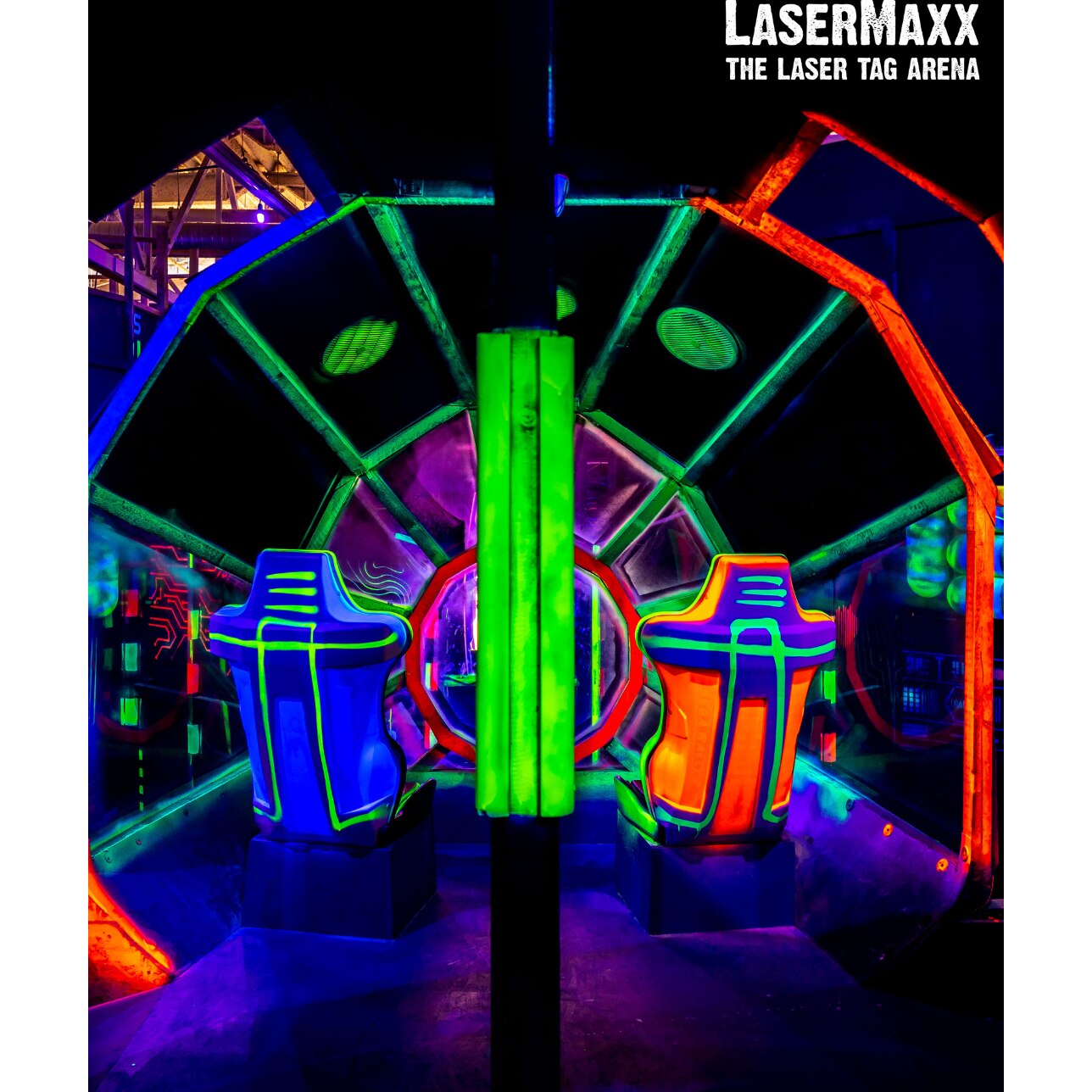 Voucher joc de laser tag, LaserMaxx, 2 persoane, 2x joc laser tag de 15 ...