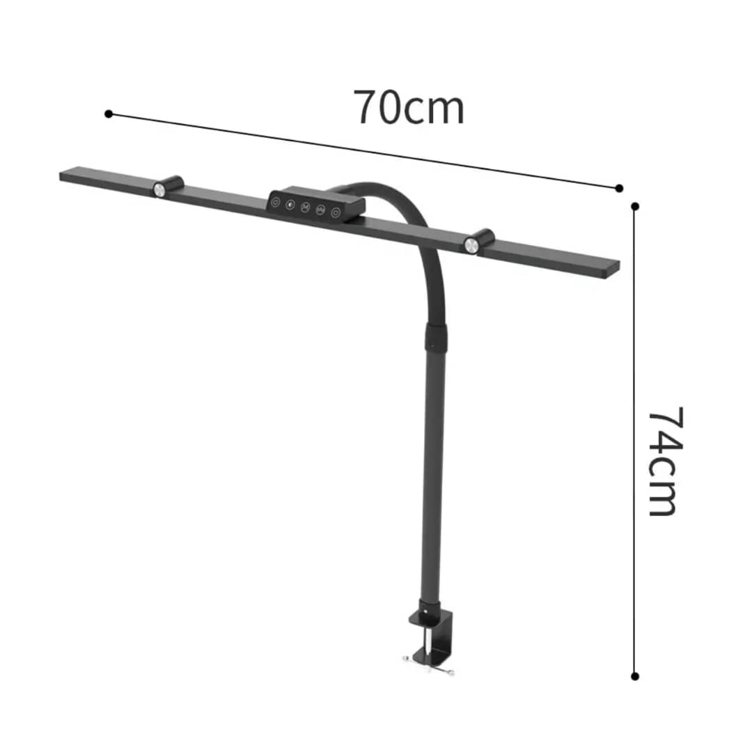 Lampa LED Birou 24W, 3 Culori, Reglabila - eMAG.bg