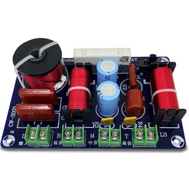 Filtru boxe audio 3 cai, 250W, ABS + Metal, 4-8 ohmi - eMAG.ro