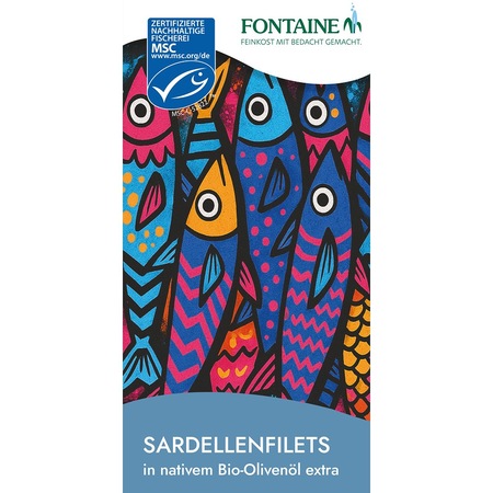 File de sardine in ulei de masline extravirgin bio, 45g - eMAG.ro