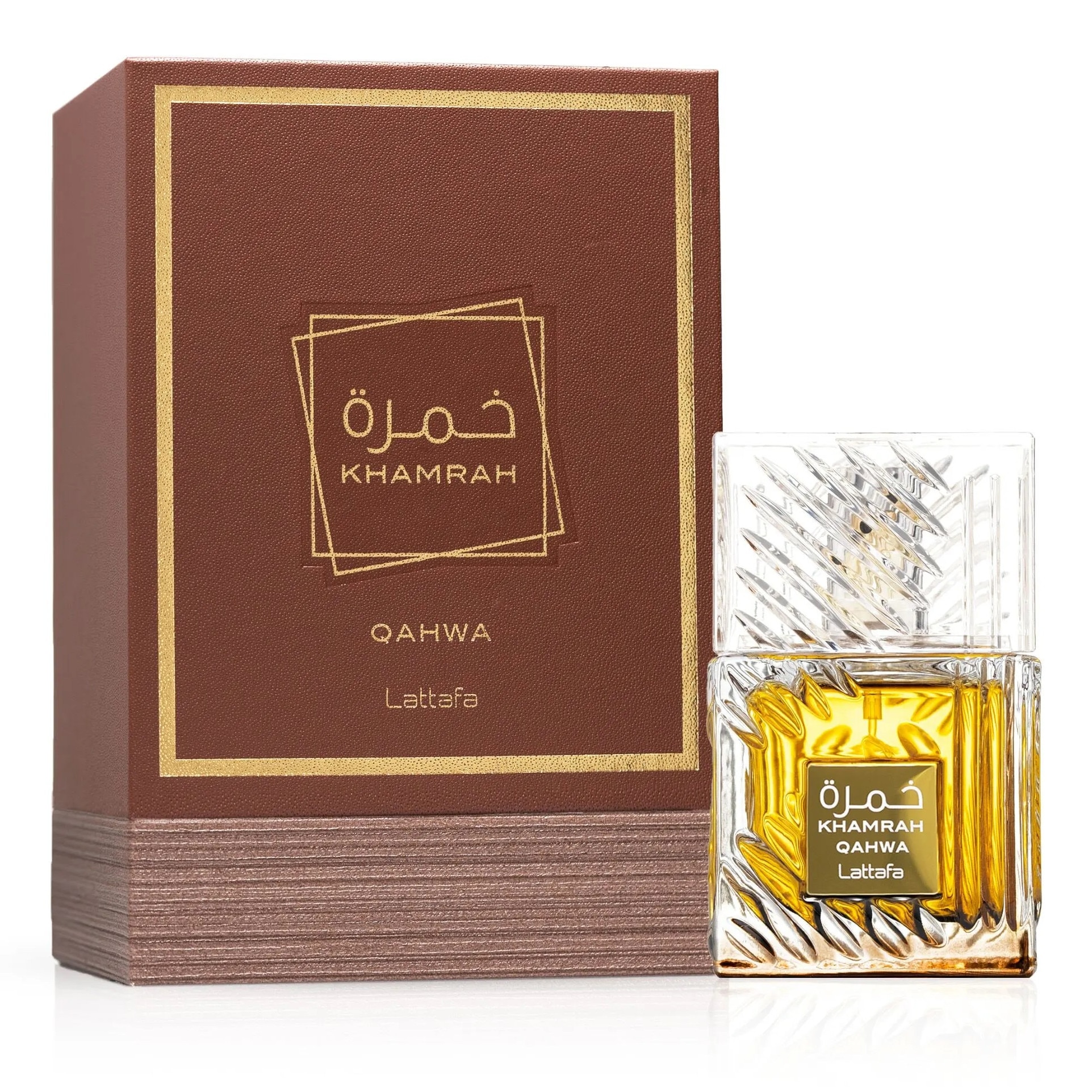 Lattafa Khamrah Qahwa, apă de parfum unisex, 100 ml, note orientale ...