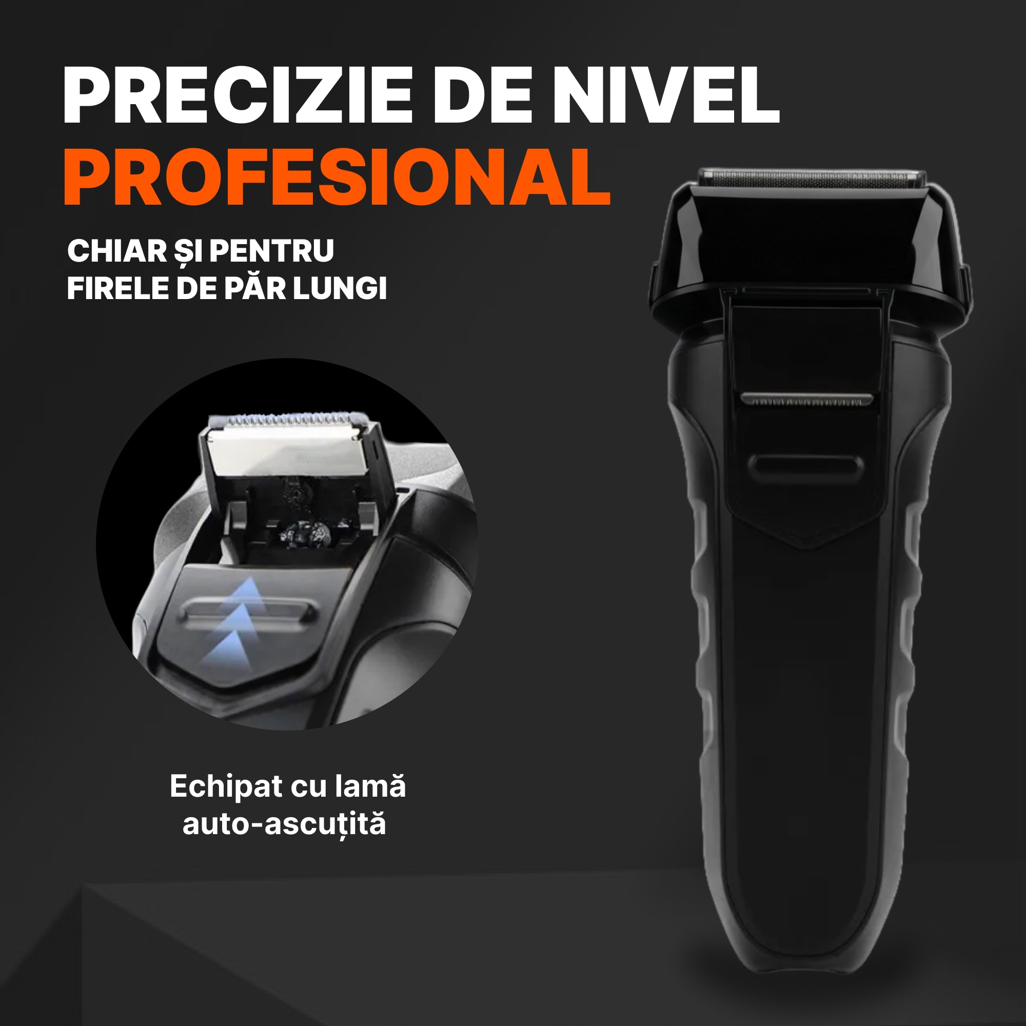 Aparat de Ras si Barbierit Electric, Profesional, HOTTLE®, Motor 9000 ...