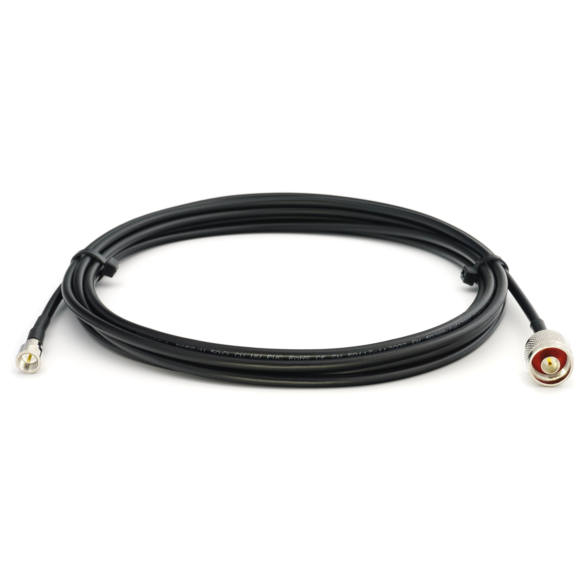 Cablu coaxial RG58/U FME tata la N tata 6m, PVC, 50 Ohm, dublu ecranat ...