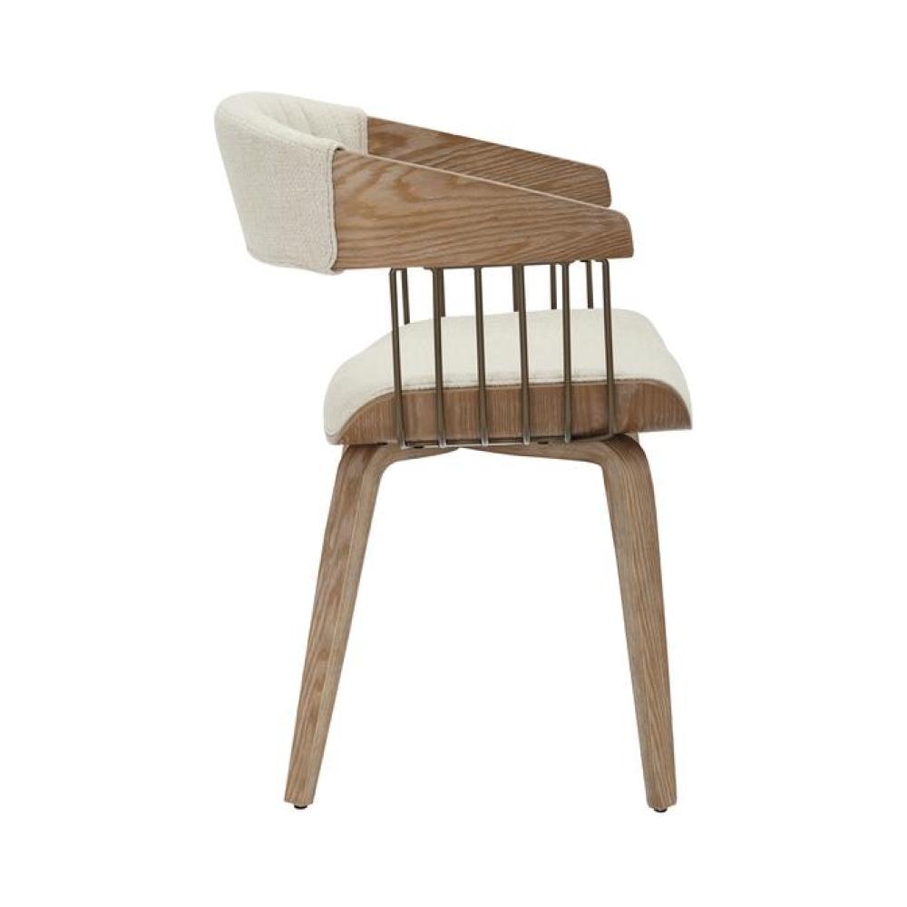 Scaun Living JY6342X-M, 51 x 55 x 79 cm, Culoare Bej - eMAG.ro