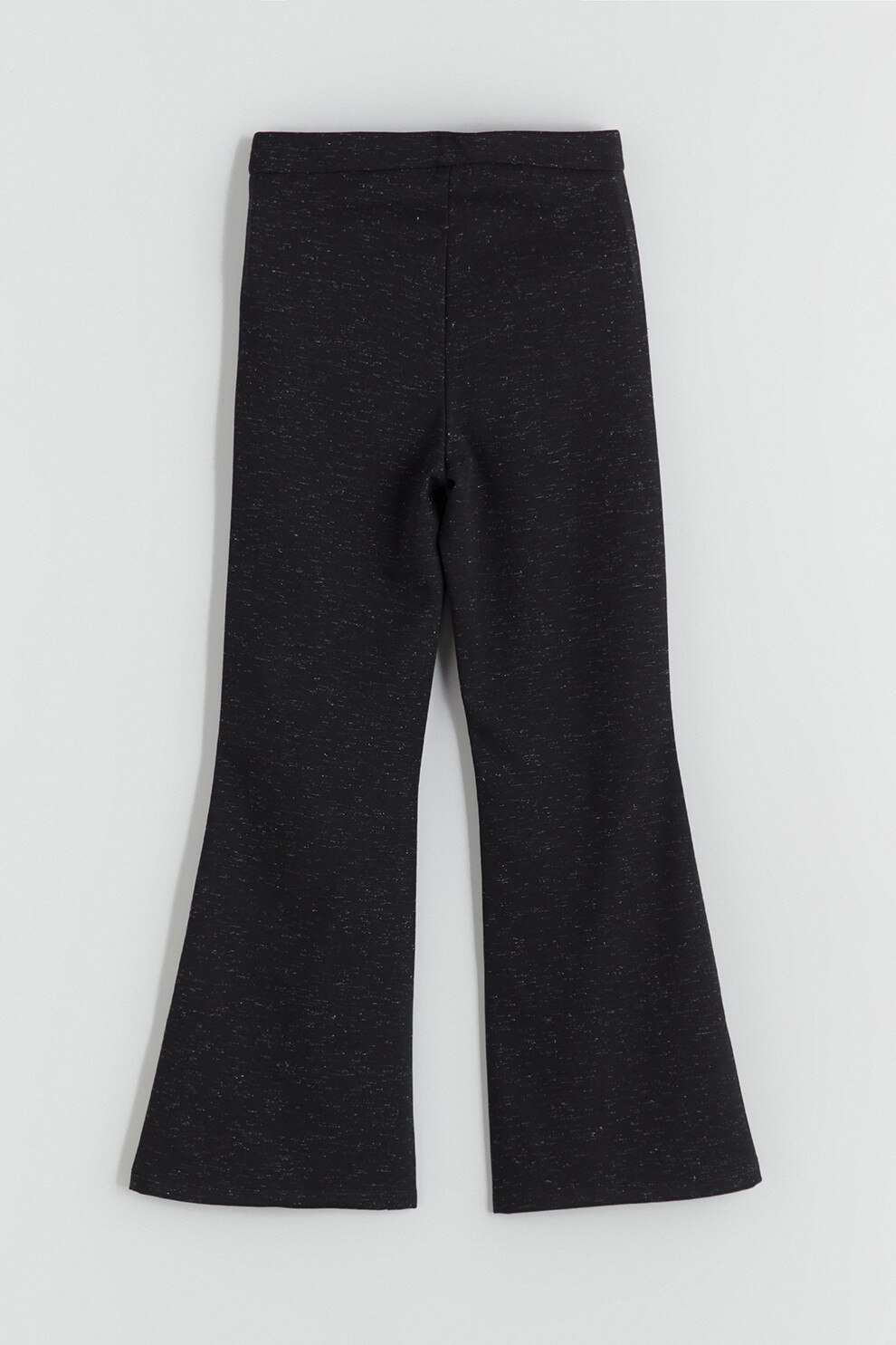 LC WAIKIKI, Pantaloni evazati cu talie elastica, Negru stins, 146-152 ...