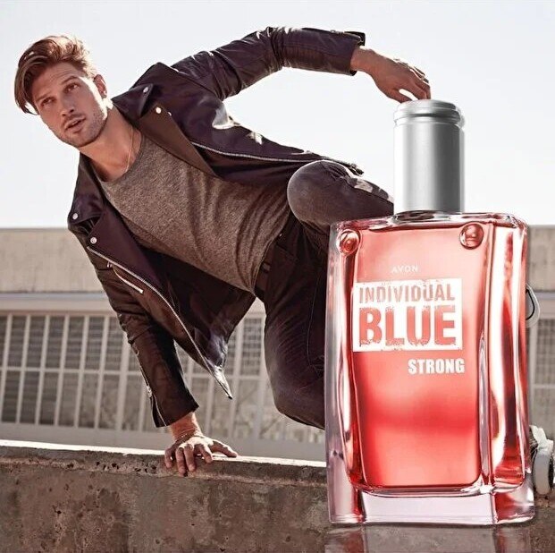 Apa de toaleta Avon Individual Blue Strong pentru barbati 100 ml ...