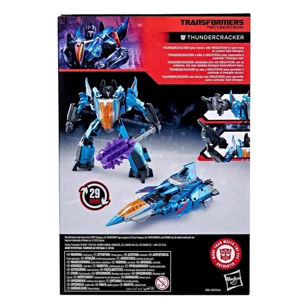 Екшън фигура Thundercracker Transformers: War for Cybertron Studio ...