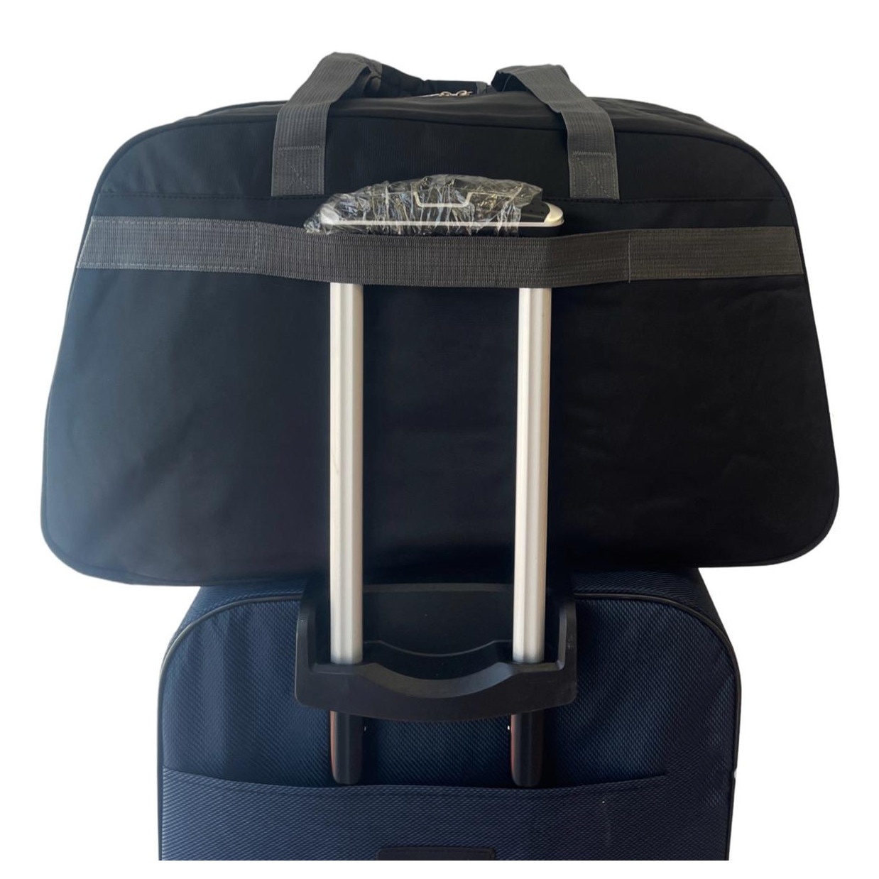 Geanta voiaj Neagra 63x42x24 cm, pentru calatorii cu avionul sau ...