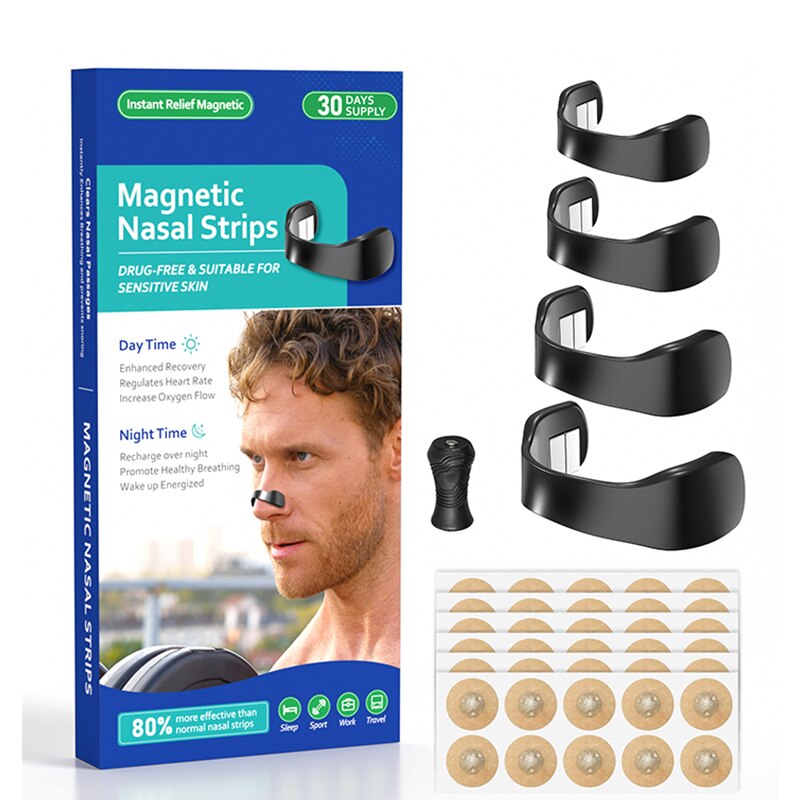 Dilatator nazal magnetic, Rqiurpn, 4 benzi dilatator nazal de marimi ...