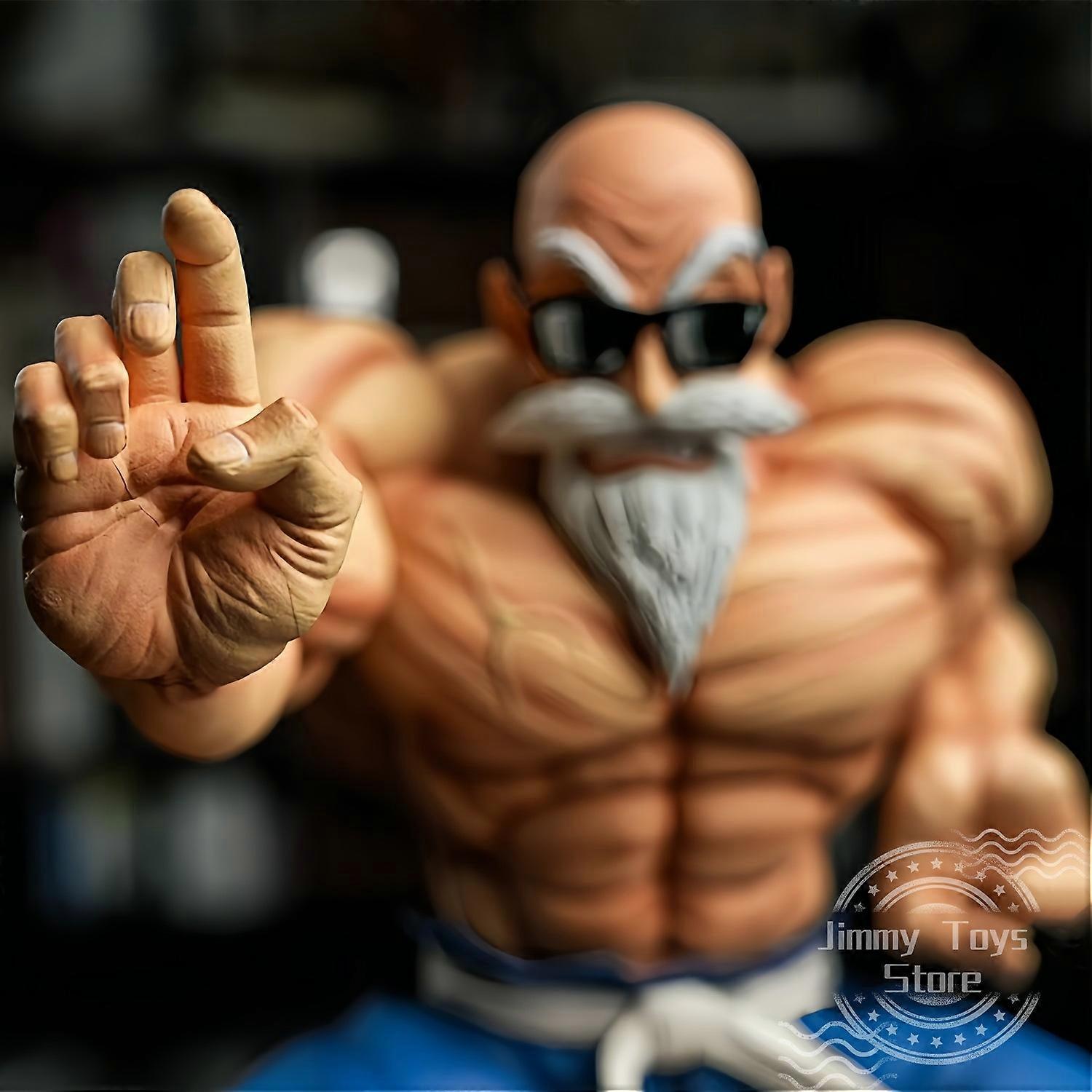 Figurina Dragon Ball, Master Roshi, PVC, 10 cm, set cu cutie - eMAG.ro