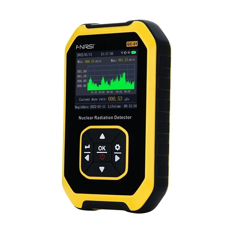 Detector de radiatii nucleare FNIRSI GC-01 - eMAG.ro