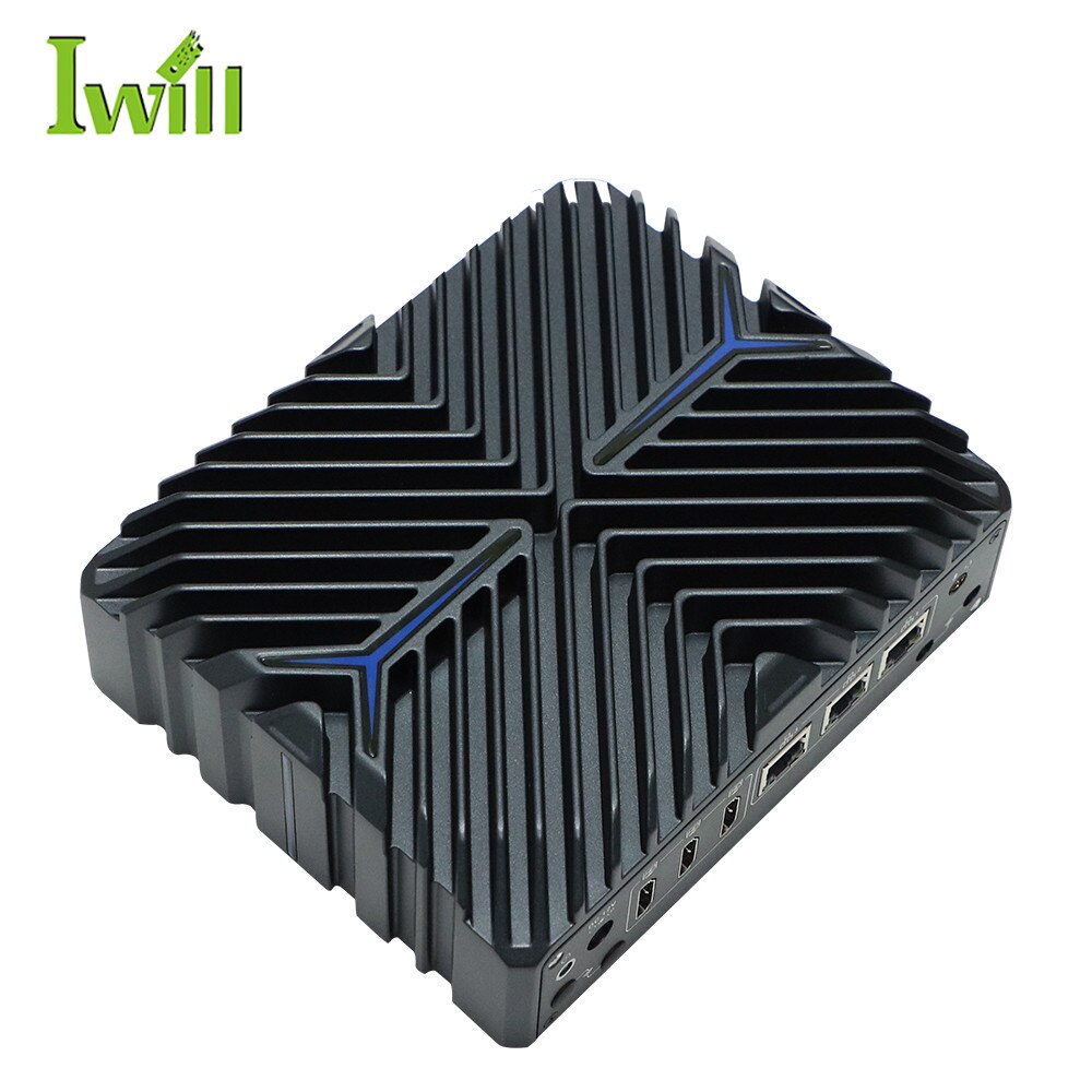 Мини Индустриален компютър, Iwill N3322, i5 1235U, 16GB RAM, 512GB SSD ...