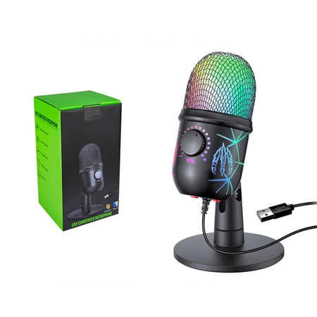 Microfon Condensator, Microfon Condensator Pentru Jocuri cu RGB ...