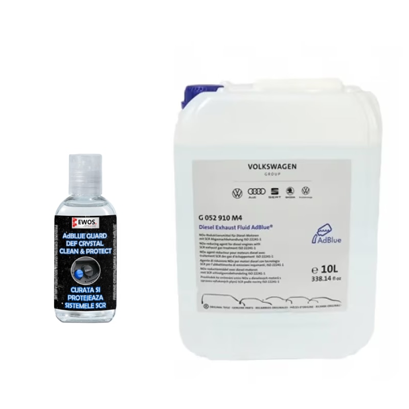 Set AdBlue Original Volkswagen, Audi, Seat, Skoda, 10L si Aditiv pentru ...