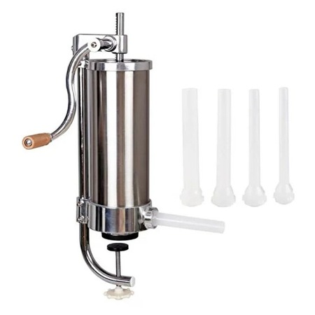 Aparat umplut carnati / Carnatar vertical, inox, 3KG, 4 palnii incluse ...