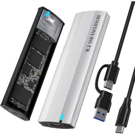 Rack extern SSD M.2 NVMe/NGFF, PRESOMA®, 10 Gbps, USB 3.1 Gen2 ...