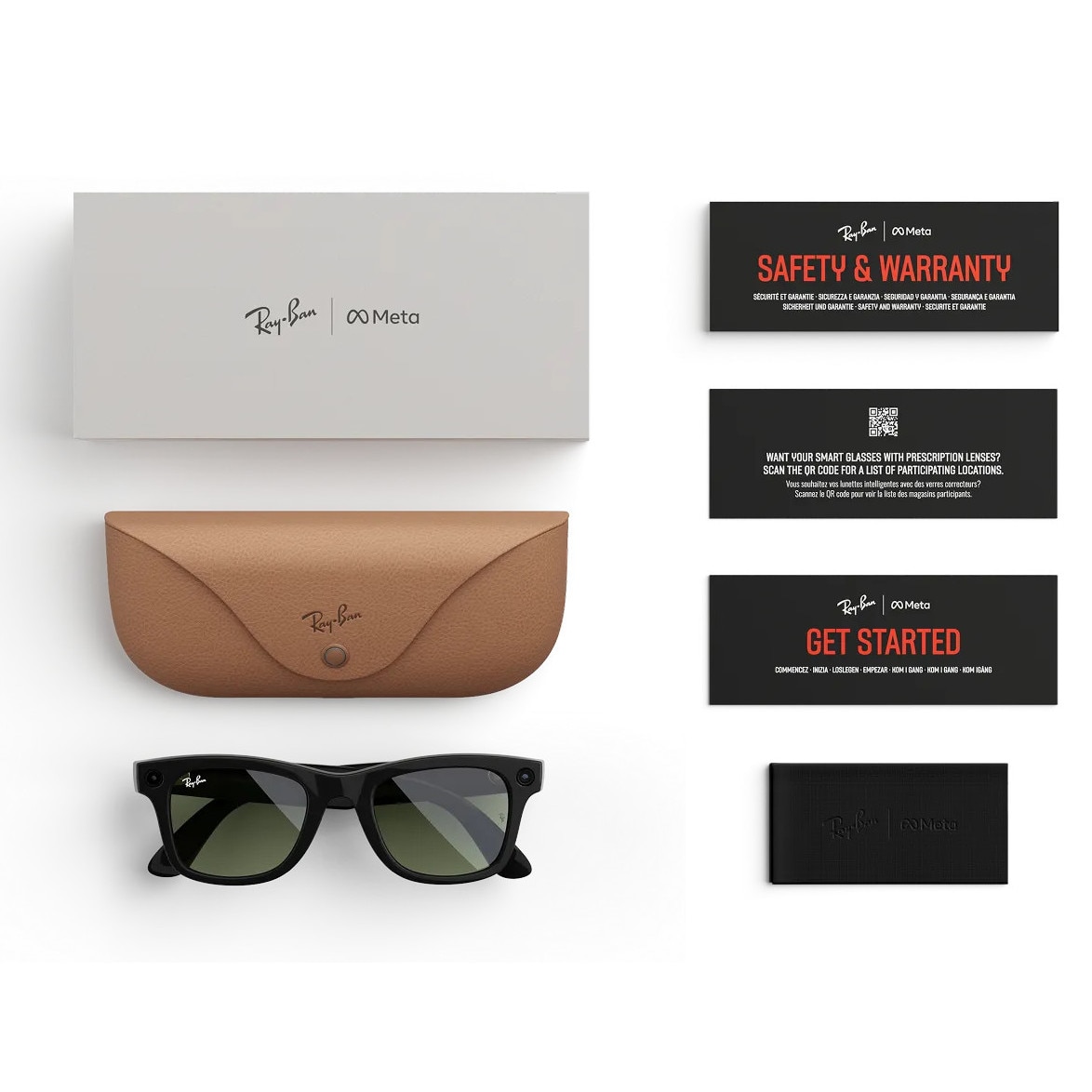 Ochelari Smart Ray-Ban Meta Gen 2 Wayfarer, G-15 Green, Shiny Black, 32 ...