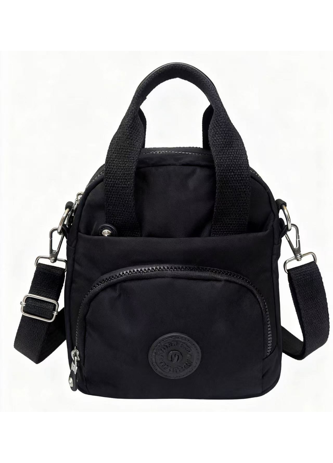 Geanta de umar multifunctionala, negru, 25×23×8cm - eMAG.ro