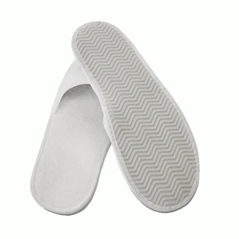 Papuci unica folosinta, tip Hotel, material din prosop (frotir), talpa ...