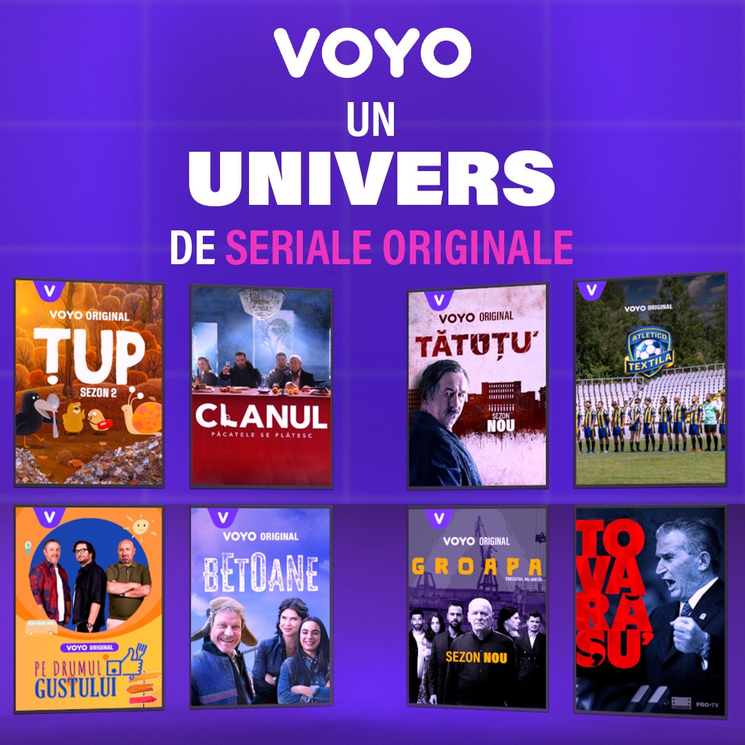 Abonament 12 luni in aplicatia VOYO, voucher valabil pana la data de 31 ...