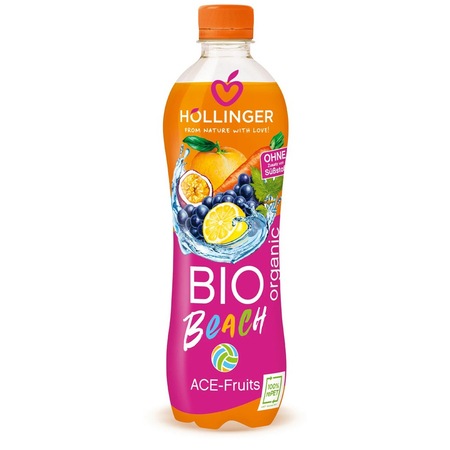 Suc bio carbogazos Ace-Fruits, 500ml Hollinger - eMAG.ro