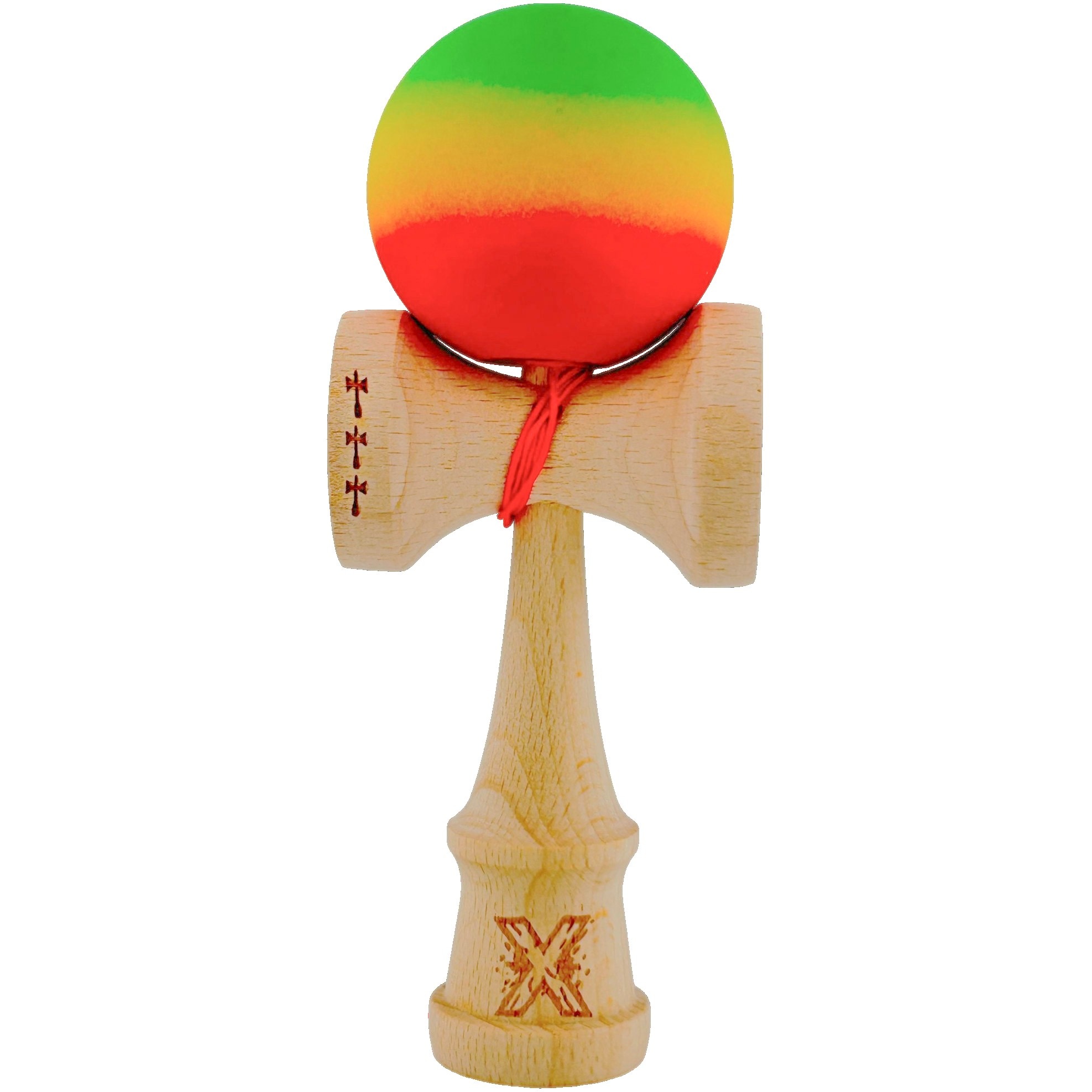Kendama X Originala, Profesionala, Flippy, Big Cups V2, Rubber Grip cu ...