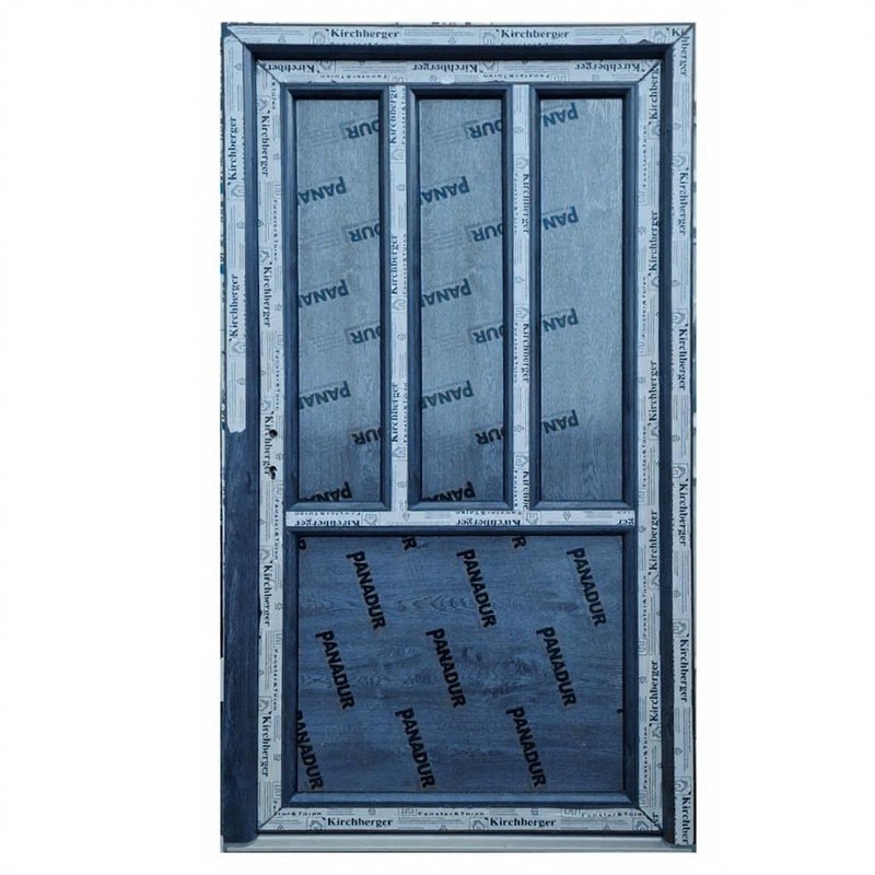 Usa exterior termopan(PVC) U model, culoare antracit, dimensiune 80x210 ...
