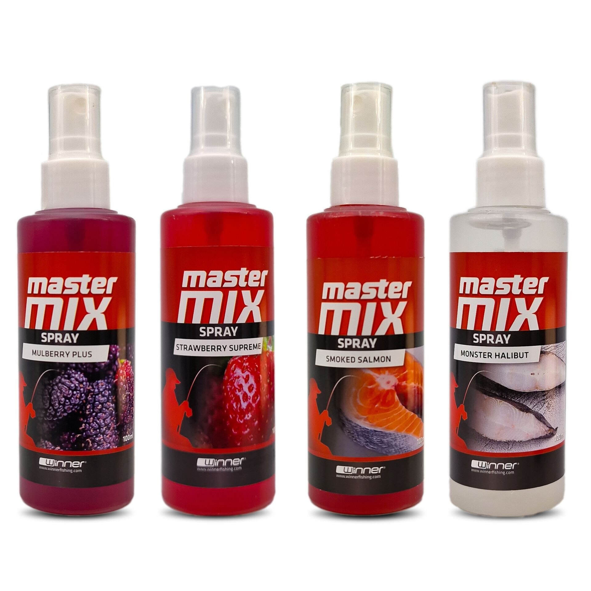 Spray atractant Winner Master Mix, 100ml, 4 bucati, aroma intensa ...