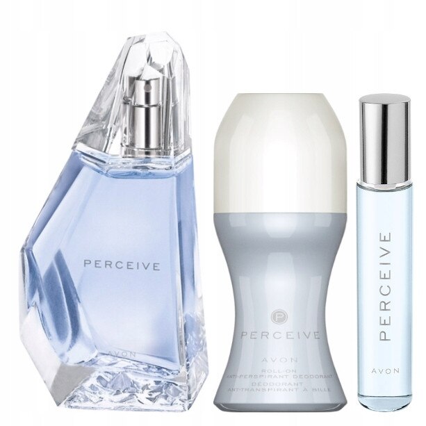 Set parfumuri Perceive pentru femei, 50 ml apa de parfum, 50 ml ...