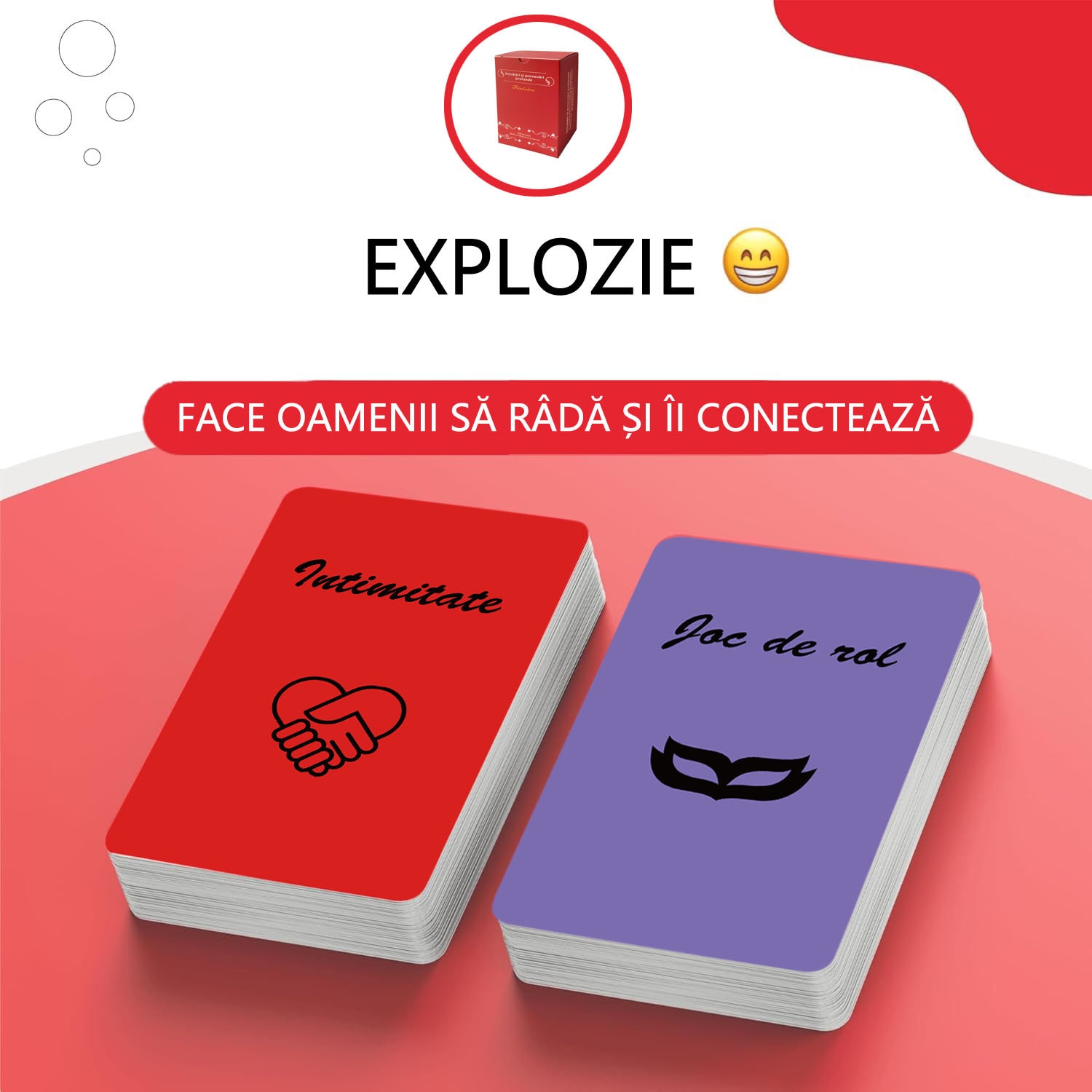 Joc de societate, Fericire, Comunicare profunda - Sa te cunosc mai bine ...