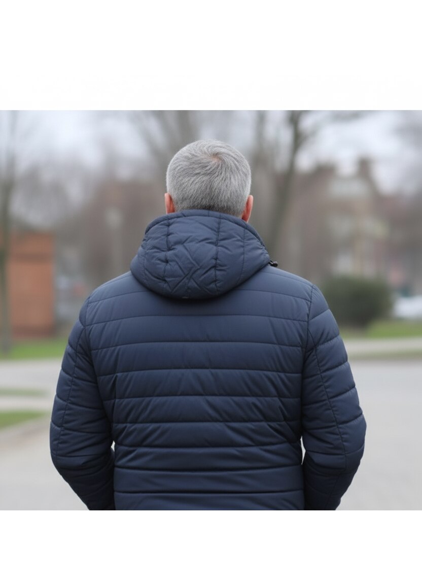Geaca de Fas pentru Barbati marime mare, cu gluga detasabila, buzunare ...