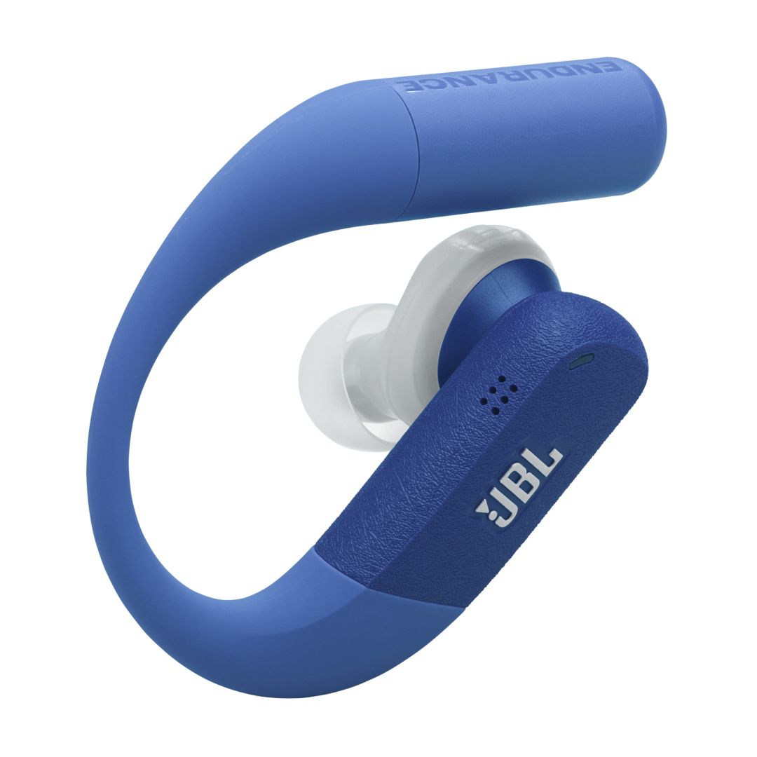 Casti Bluetooth JBL Endurance Peak 4, microfon, albastru - eMAG.ro