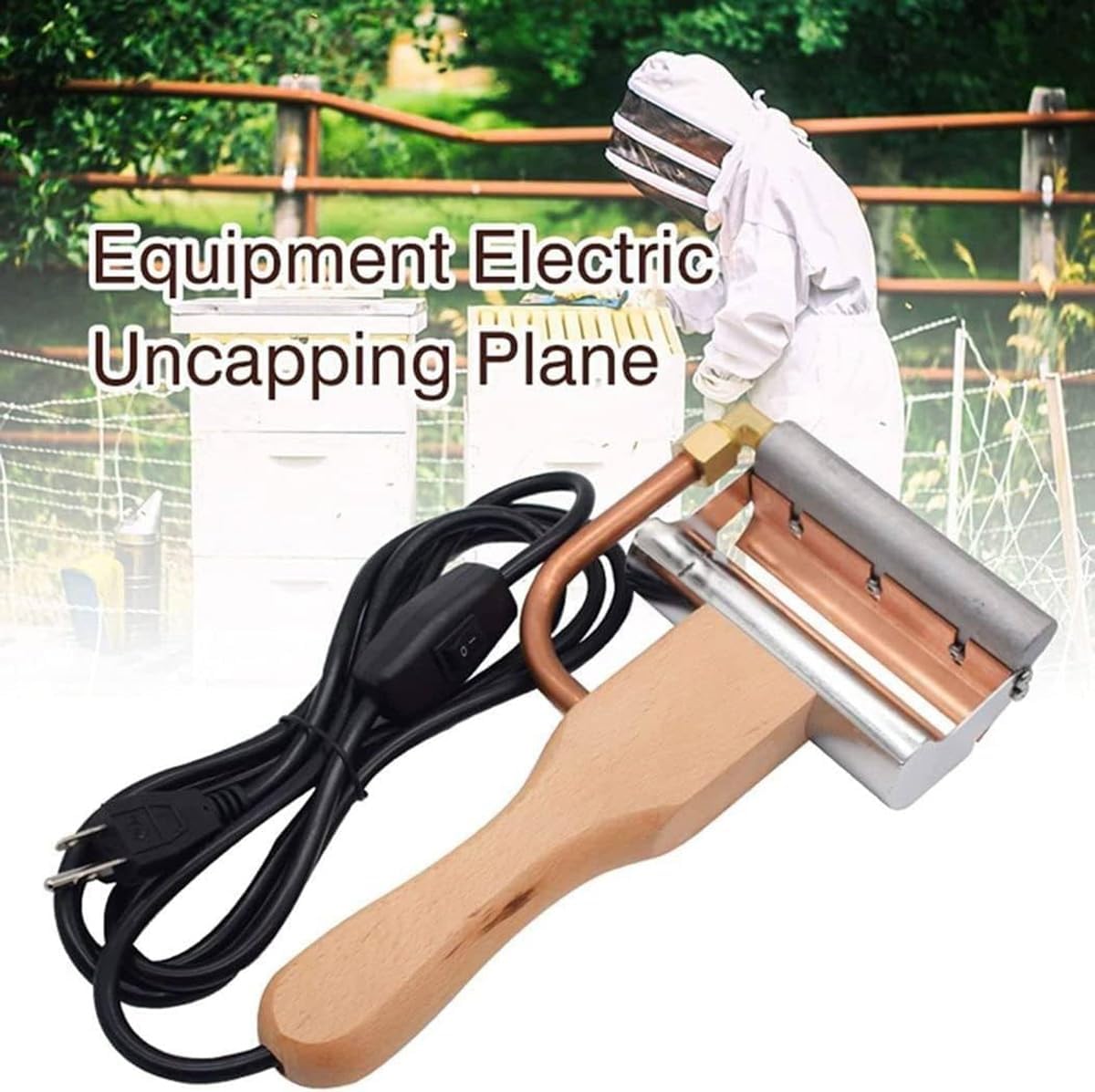 Cutit electric de descapacit miere, incalzire rapida 140-160°C, oprire ...