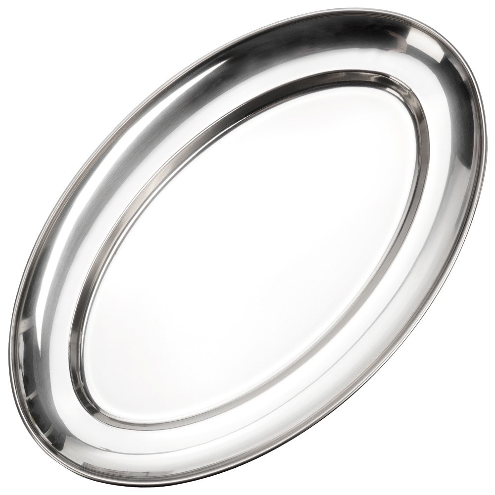 Tava servire, Artemis, ovala, 32x20x2,4cm, inox, argintie - eMAG.ro
