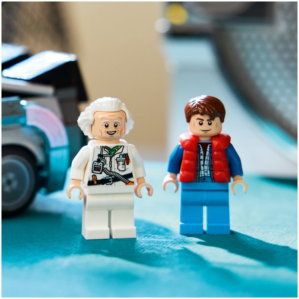 Set de constructie LEGO® Speed Champions Masina timpului din inapoi in ...