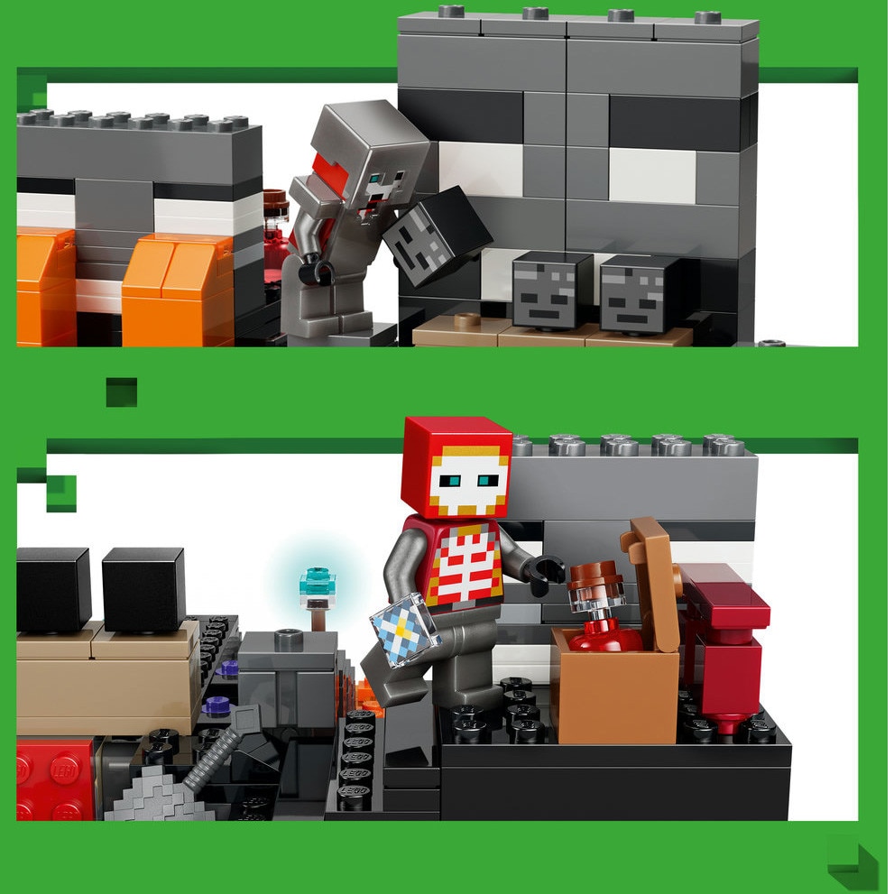 LEGO® Minecraft - Lupta cu Wither 21590, 494 piese - eMAG.ro