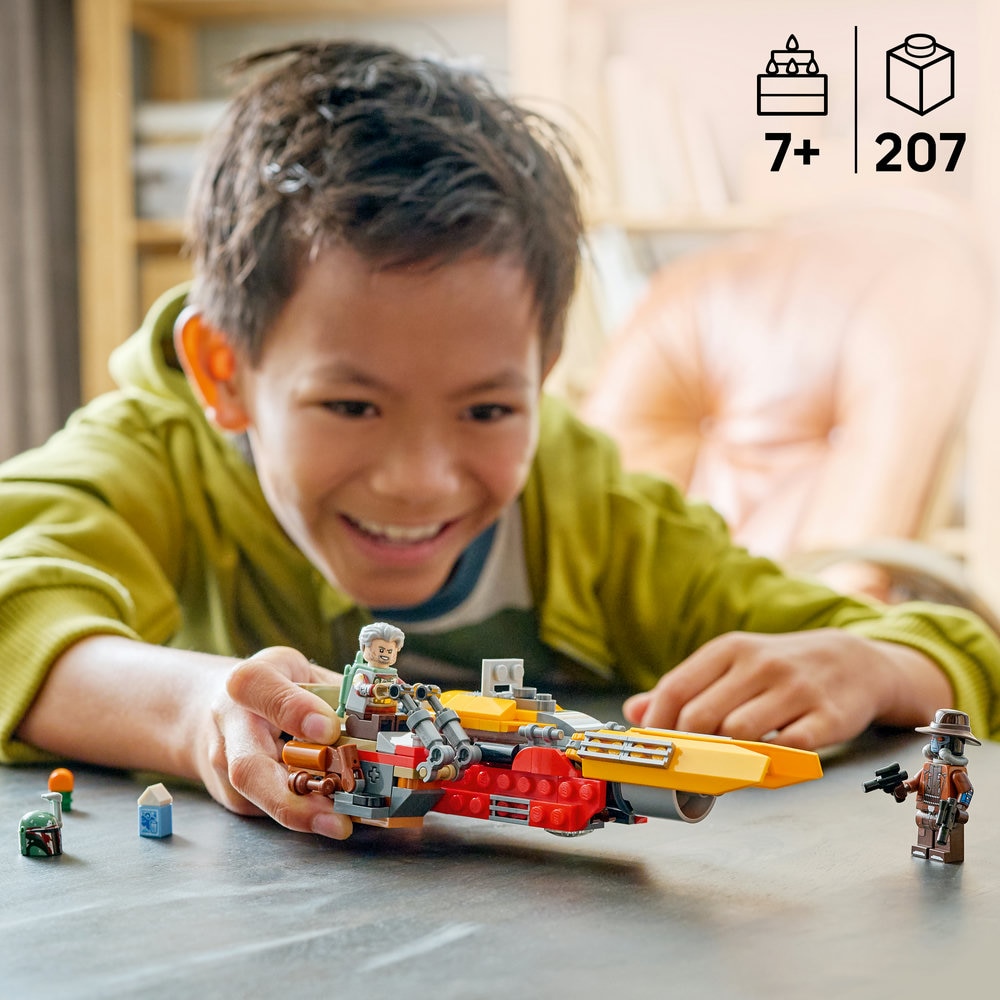 Set de constructie LEGO® Star Wars™ Speeder-ul lui Cobb Vanth 75437 ...
