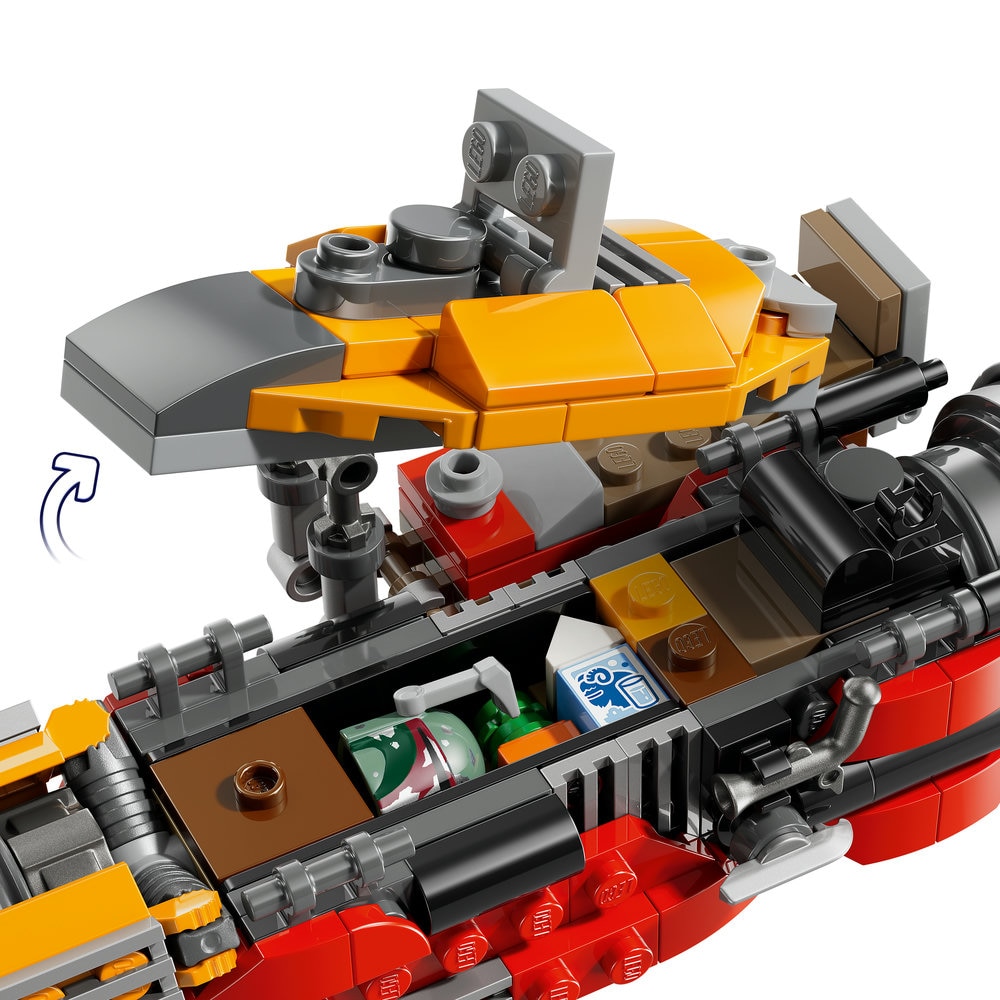 Set de constructie LEGO® Star Wars™ Speeder-ul lui Cobb Vanth 75437 ...