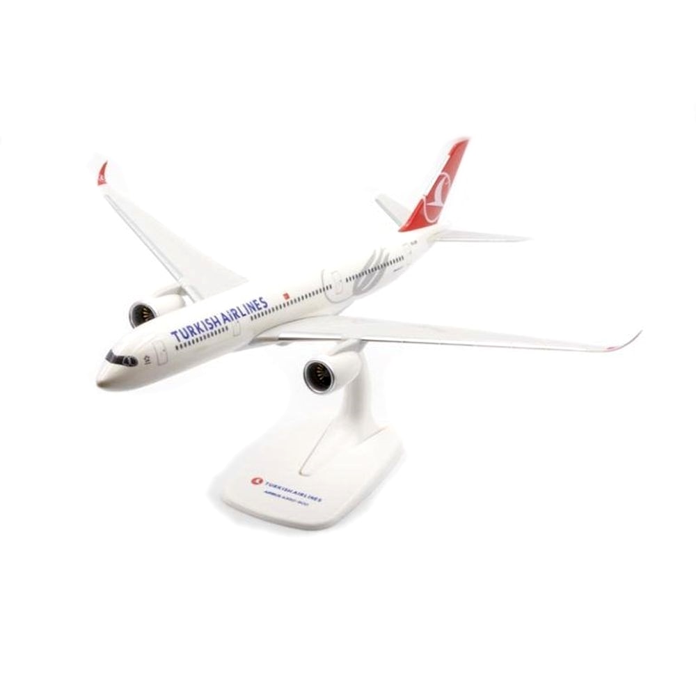 Macheta avion Airbus A350-900, TURKISH AIRLINES, scara 1:200, PPC ...