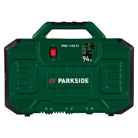 Compresor portabil Parkside PMK 1100 A1, 8 bari, 240V, 180 l/min - eMAG.ro