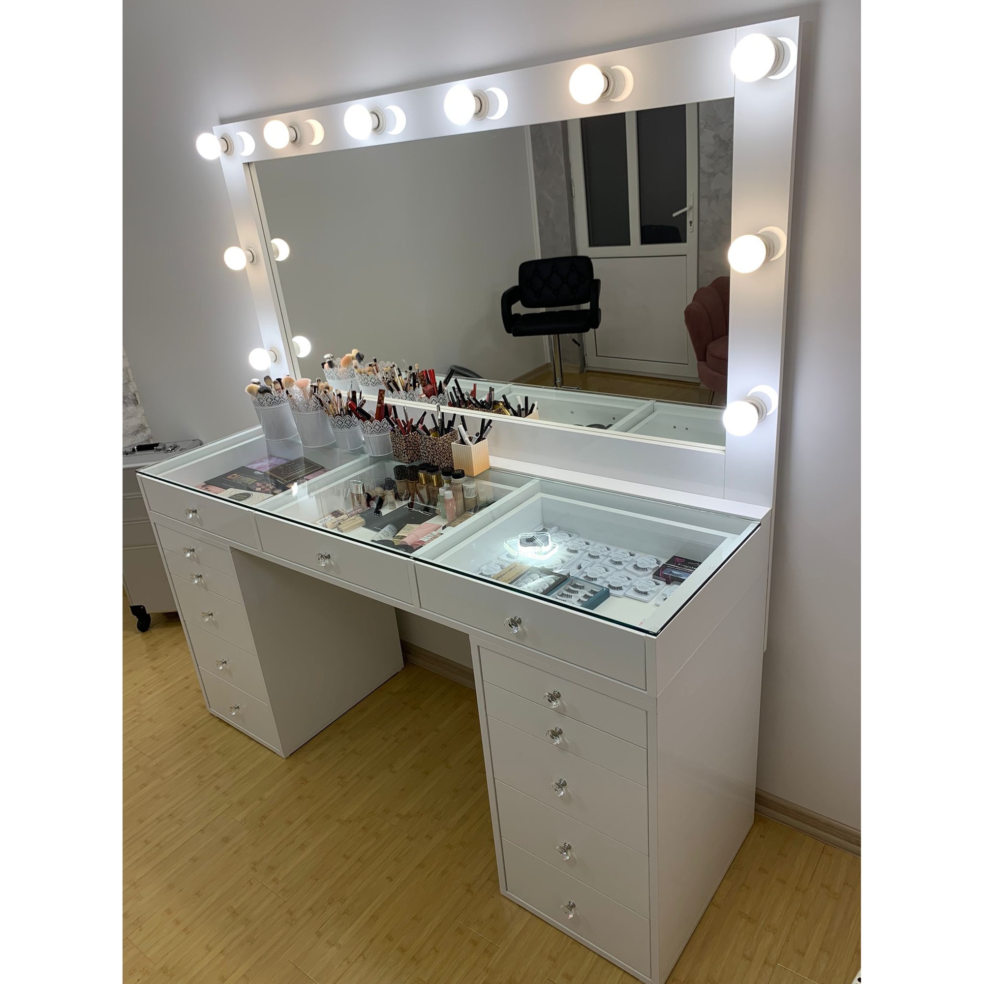 Masa Machiaj Profesionala Biralfie, Masa make-up, Masa Machiaj cu ...
