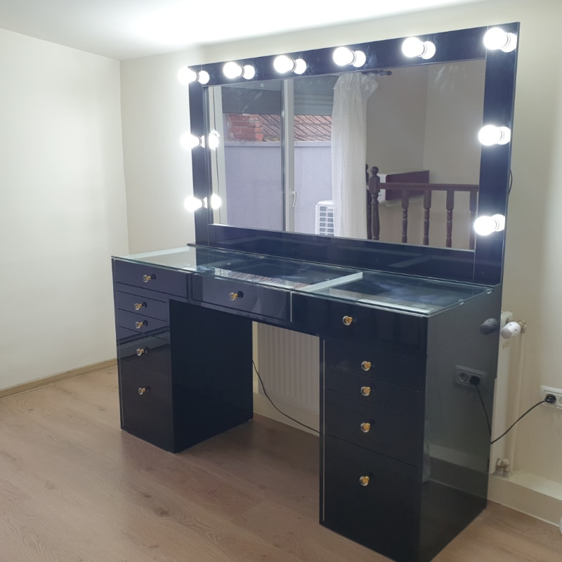 Masa Machiaj Profesionala Biralfie, Masa make-up, Masa Machiaj cu ...